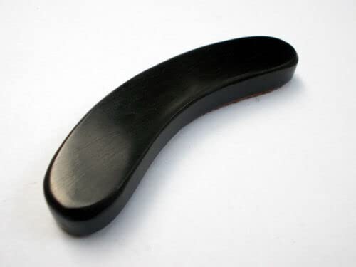 MUSICAL STRING Mandolin Armrest ebony wood with U clamp hardware