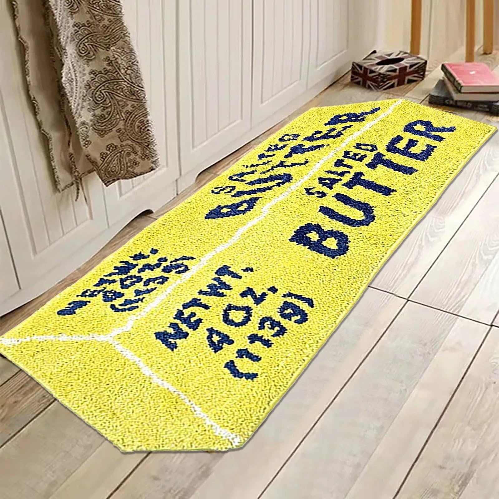 Butter Block Door Mat Bathroom Living Room Welcome Door Decorative Floor Mat Party Decoration Floor Mat Room Floor Mat