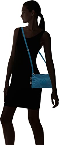 Kipling womens Women’s Atlez Duo Pouch Gift Set, Includes Holiday Gifting Box, Lightweight Nylo Crossbody Handbag, Dynamic Beetle, 9.75 L x 6.5 H 1.25 D US