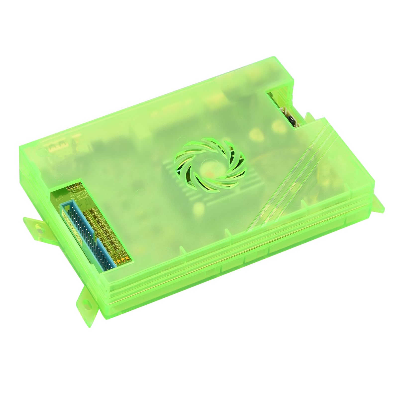 ARCADORA DIY Arcade Console Case Acrylic Panel Video Game Machine Box Replacement Case, Supports 8 Buttons, Home Cabinet 2 Players DIY Joystick Accessories Kit Empty Arcade Box