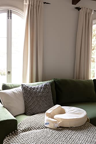 My Brest Friend Original Nursing Posture Pillow With Organic Cotton Slipcover, Cream