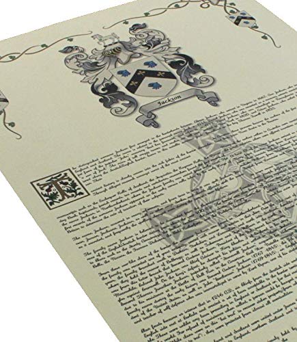 Artiss Coat of Arms, Family Crest and Name History - Celebration Scroll 11x17 Portrait - England Origin