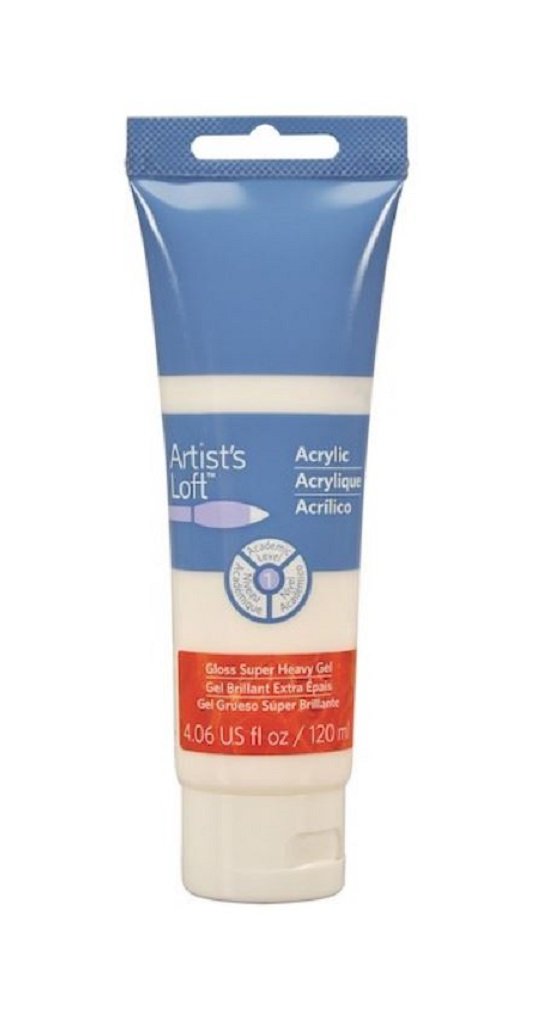 Artist's Loft Acrylic Paint, 4 Oz Choose from 45 Colors (Gloss Super Heavy Gel)