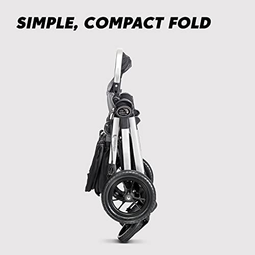 Baby Jogger City Select Stroller with Deluxe Pram | Baby Stroller with 16 Ways to Ride | Deluxe Pram Bassinet for Infants & Toddlers, Jet