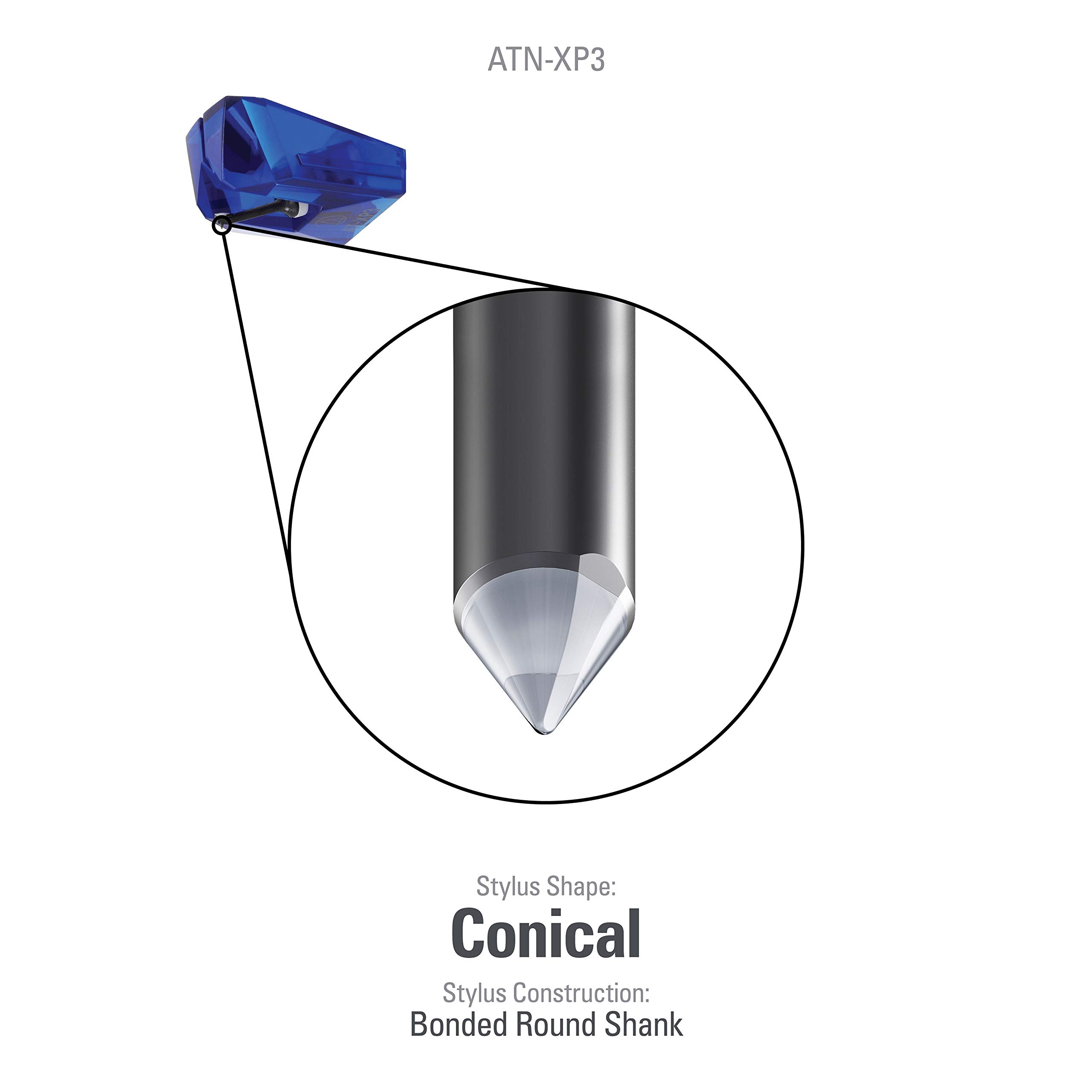 Audio-Technica ATN-XP3 Replacement Stylus