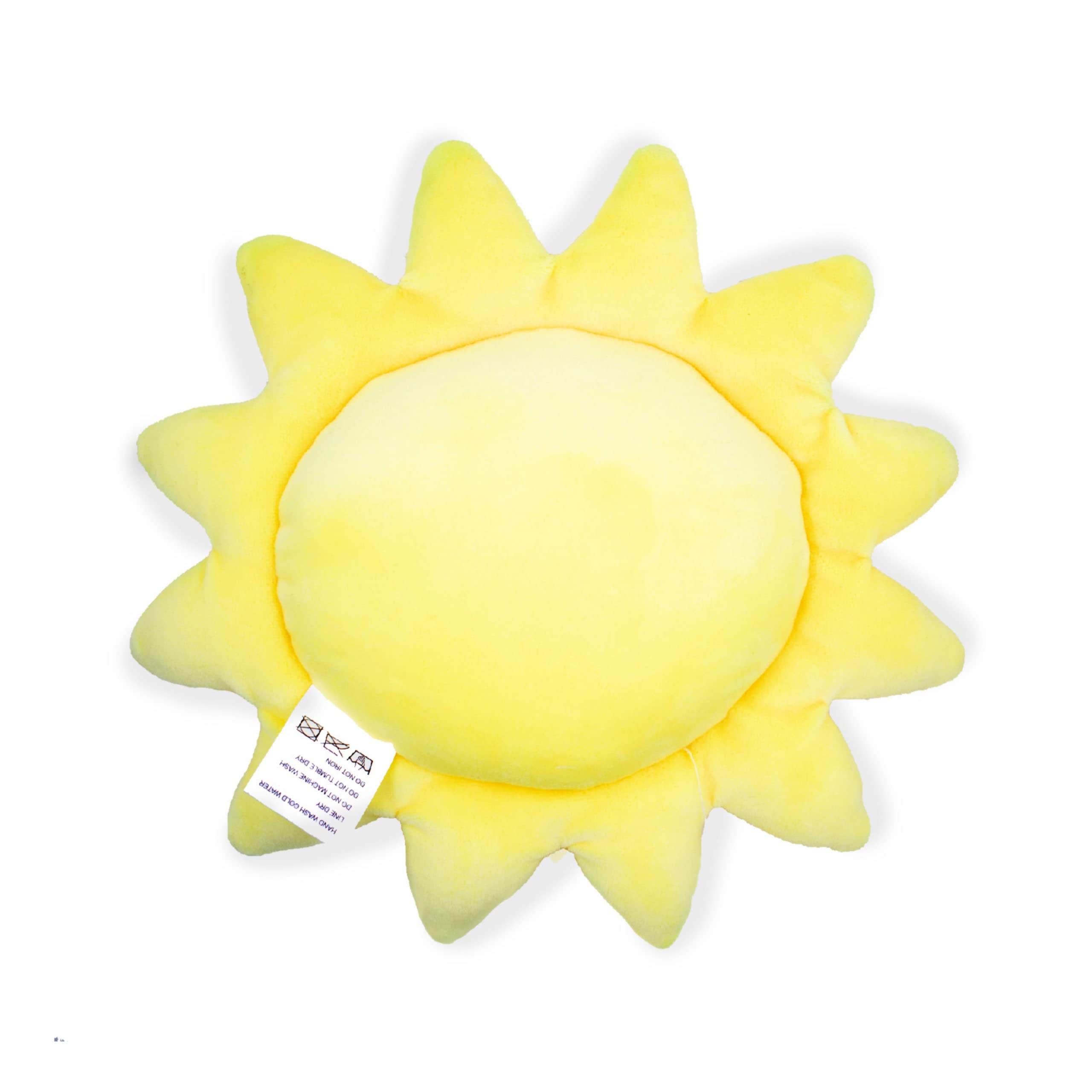 KINREX Yellow Fun Sun Plush Stuffed Toy - Kid Stuffed Star Toy - Measures 7" – 17.8 cm.