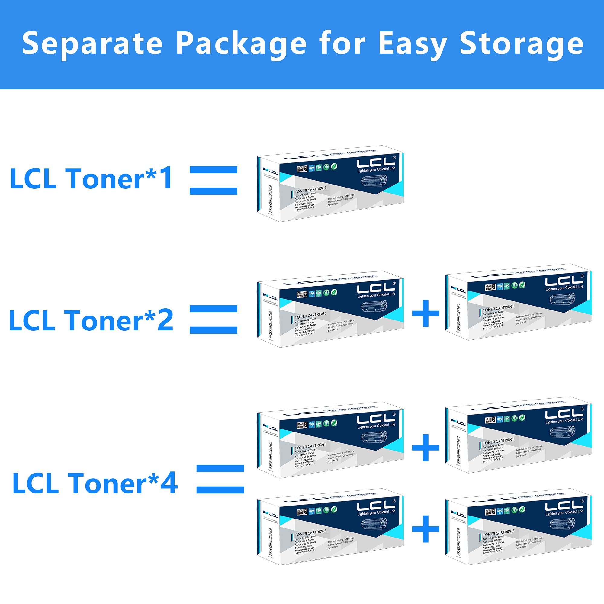 LCL Remanufactured Toner Cartridge Replacement for HP 87A 87X CF287A CF287X 18000 Pages M506dn M506x M506n M506dn MFP M527z M527dn M527f M527c 501N M501n M501dn (1-Pack Black)
