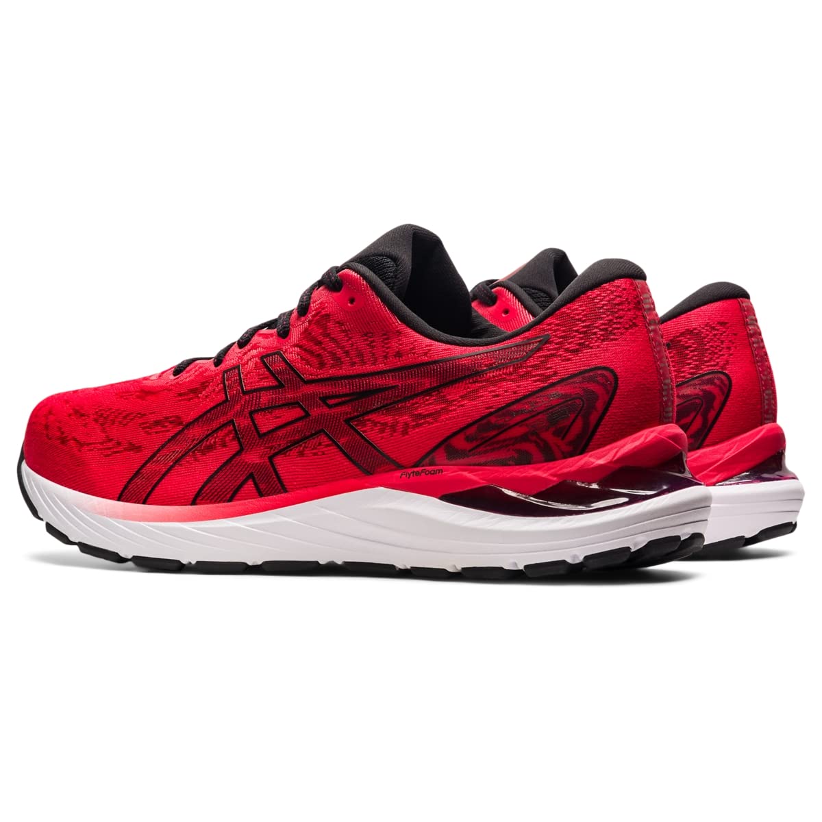 ASICS Men's GEL-Cumulus 23 Running Shoes, 9, ELECTRIC RED/BLACK