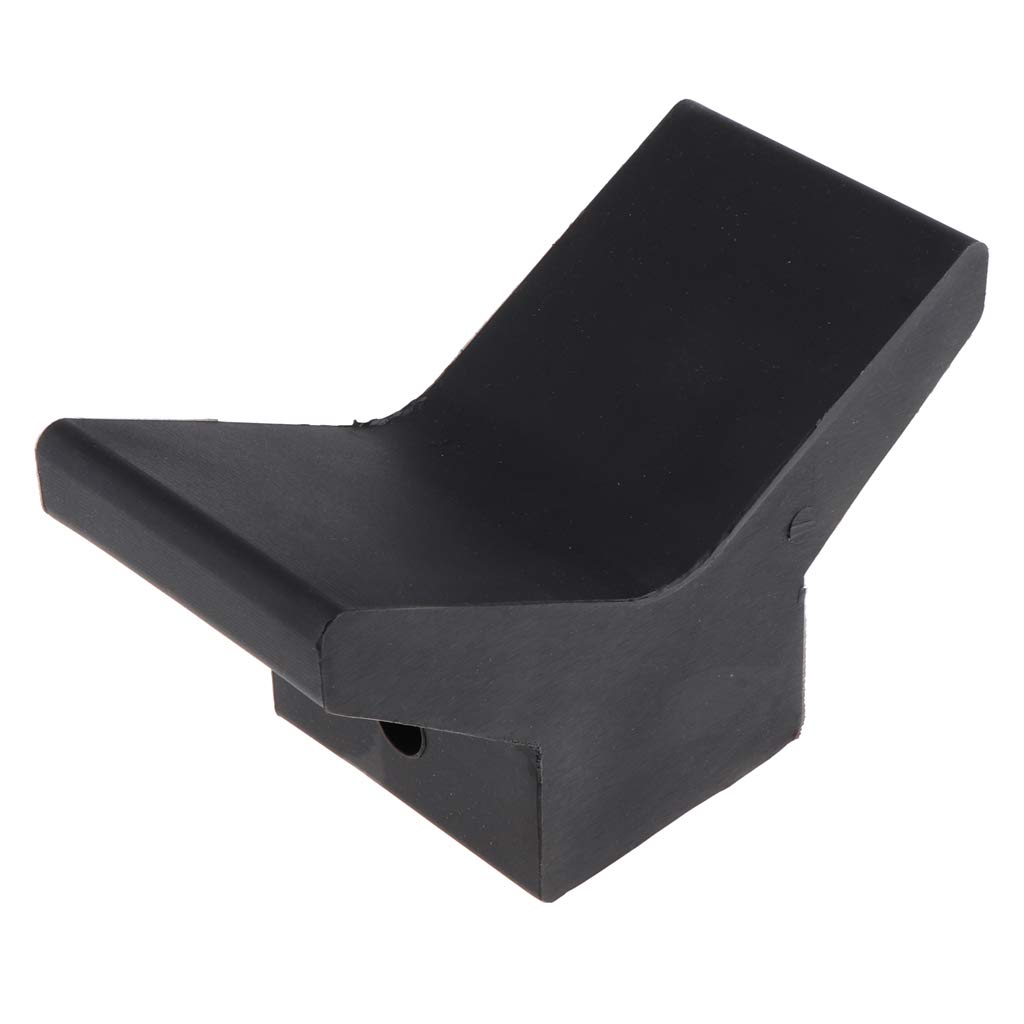 Baosity Boat Trailer Engineering Bow 7inch with 14mm Hole Black Rubber