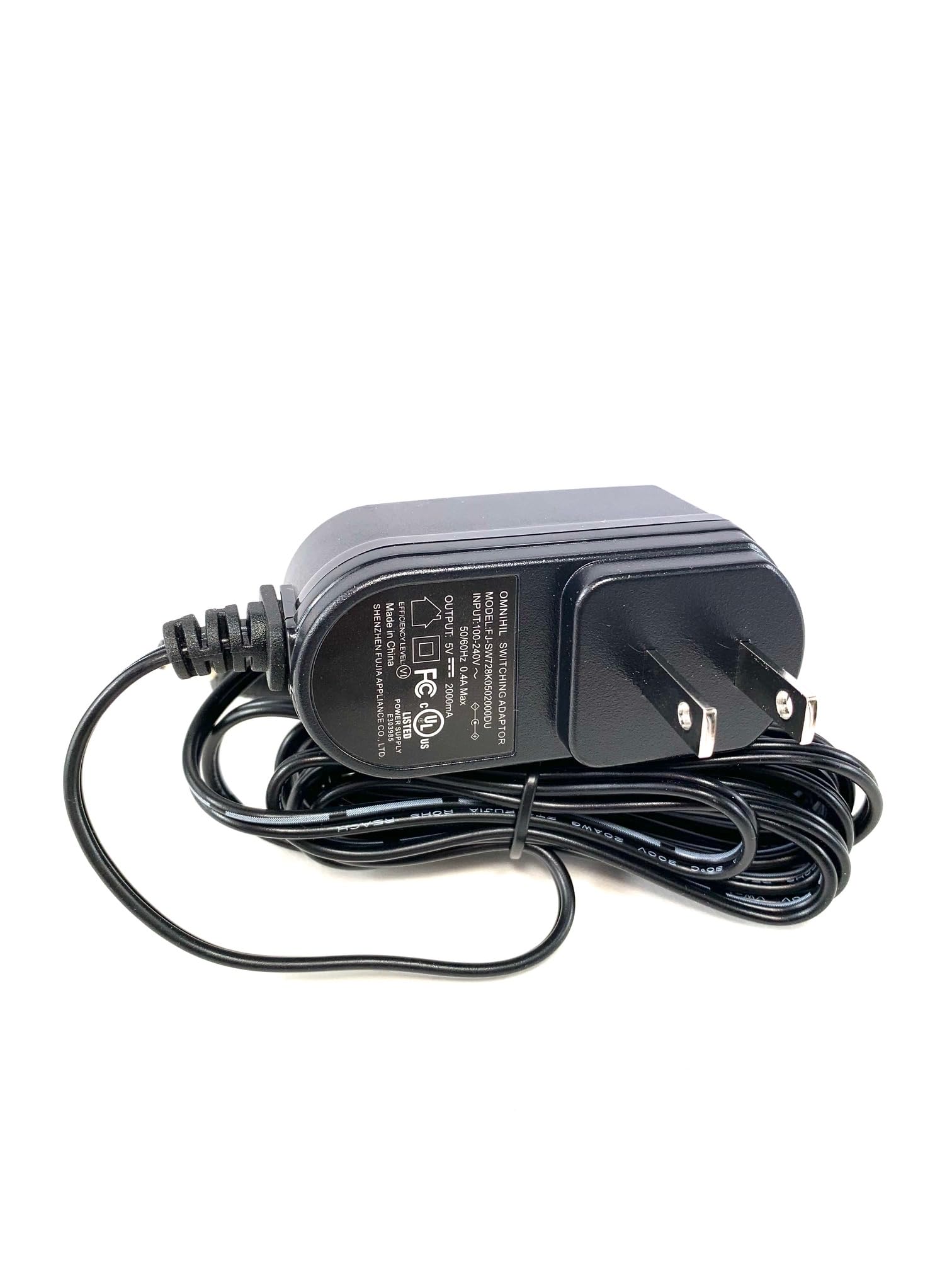 Omnihil AC/DC Adapter Compatible with CSEC CS6D090060FUF Power Supply Wall Adapter Compatible with LOREX Power Supply Adaptor Cord