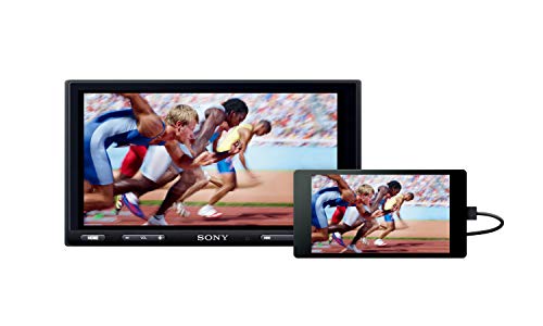 Sony XAVAX5500 6.95"7β Apple Car Play, Android Auto, Media Receiver with Bluetooth and WebLink Compatible