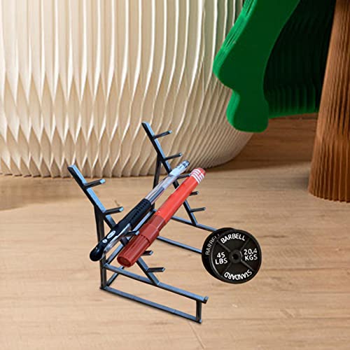 Barbell Holder Pen Organizer, New Squat Rack Decorations with Weights and Barbells, Creative Squat Rack Shape Pencil Stand, Stationery Container for School Supplies