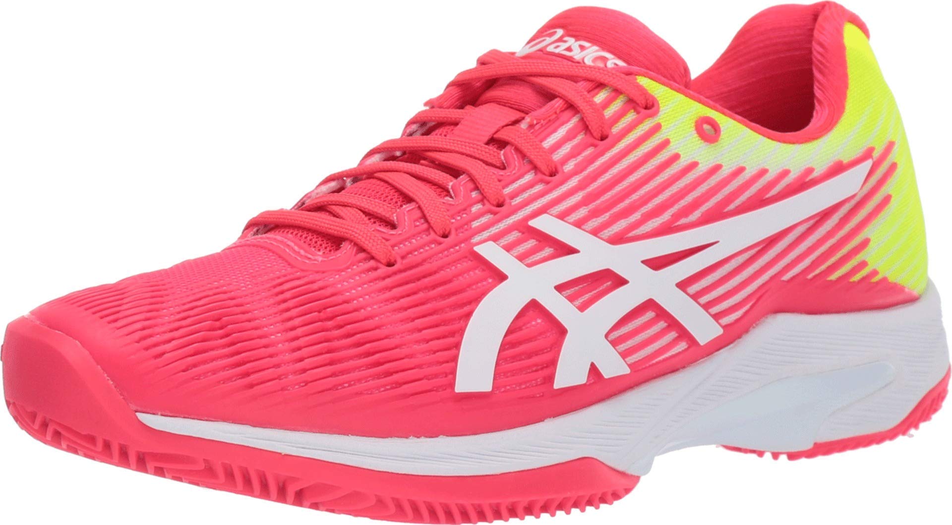 ASICS Women's Solution Speed FF Clay Tennis Shoes, Laser Pink/White, 10 M US