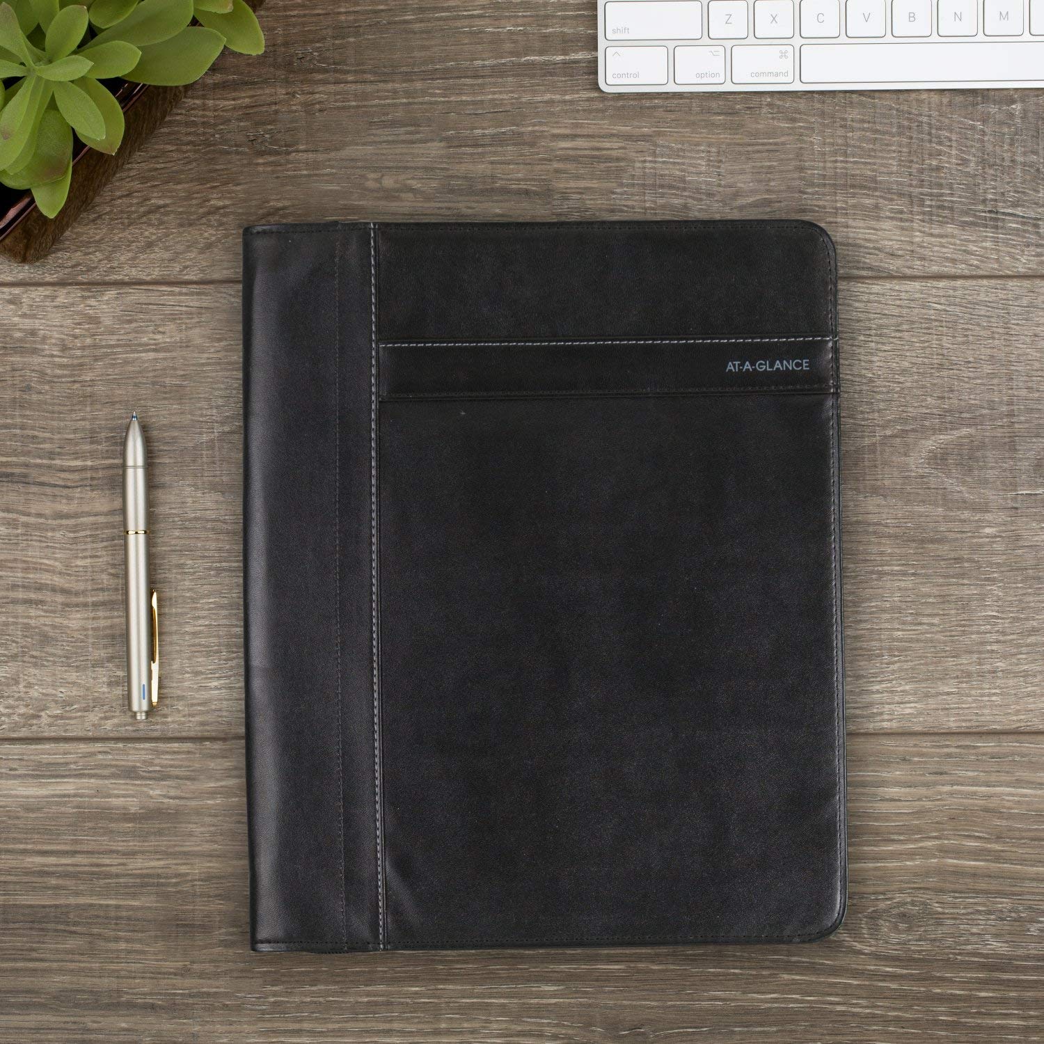 AT-A-GLANCE Professional Size Planner Cover, Fits 9" x 11" Pages, Black (80PJ2005)