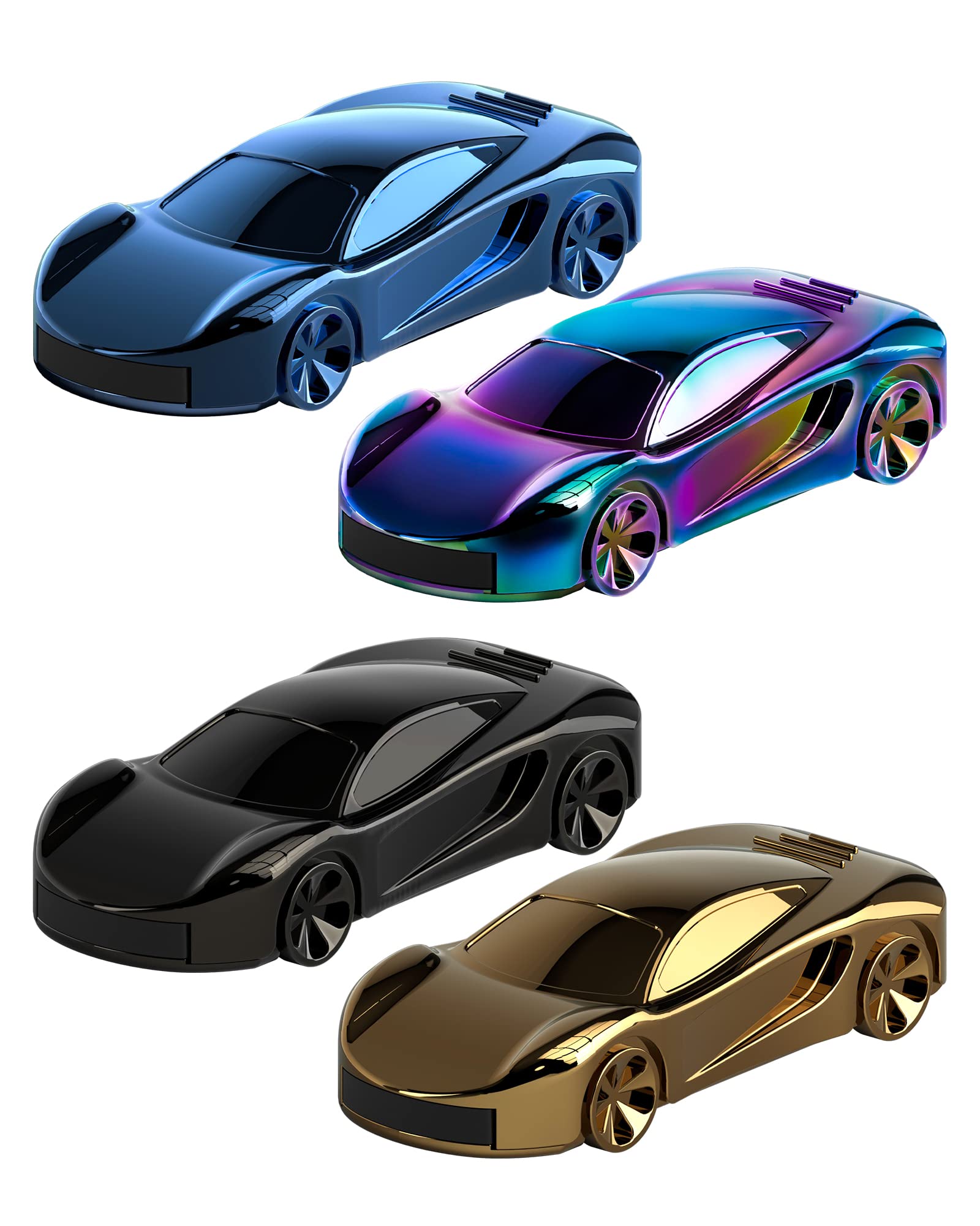 Bilious 128GB Flash Drive Sports Car Series Metal Waterproof USB 2.0 Thumb Drive Memory Stick Small Size USB Drive Gift
