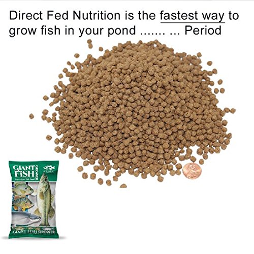 Pond Fish Food Giant Fish Grower Fish Food Aquatic Nutrition 20 lb