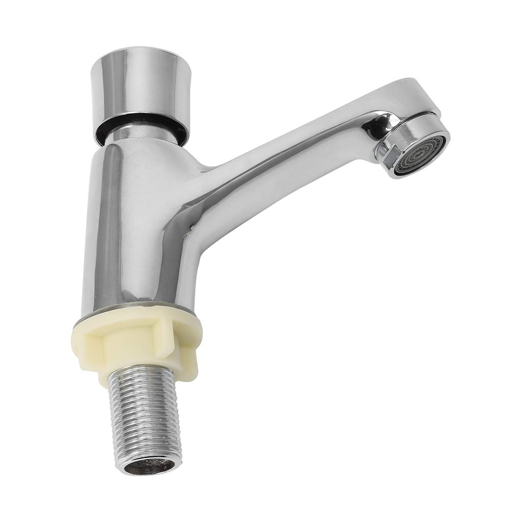 Auto Self Closing Water Saving Tap Bathroom Basin Cold Faucet Delay Push Button Faucet Faucet Water Filter Faucet Water Filter for Kitchen Sink Faucet Water Filter Replacement Faucet Water Filter