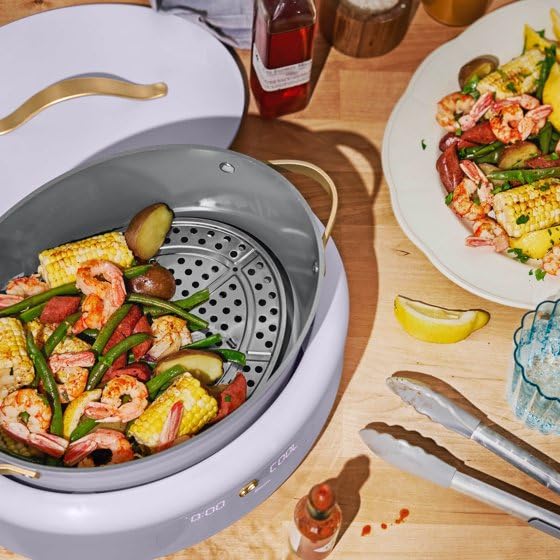 Beautiful 10 - in -1 Electric Multi-Cooker, (Lavender) by Drew Barrymore