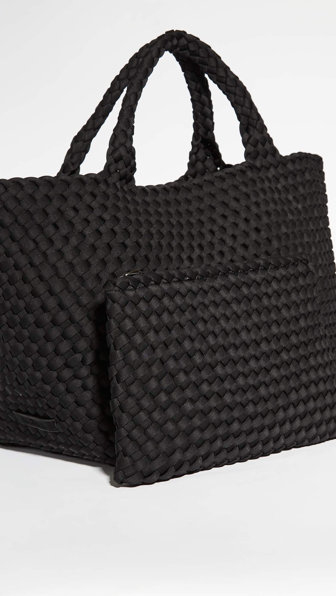 Naghedi Women's St Barths Medium Tote, Onyx, Black, One Size