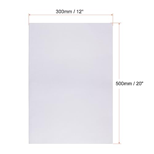 HARFINGTON 14 Count Cross Stitch Cloth 12 by 20 Inch Cross Stitch Fabric 5PCS Classic Reserve Embroidery Cloth for Craft Embroidery, Handmade Needlework, DIY Handicrafts, Pure White