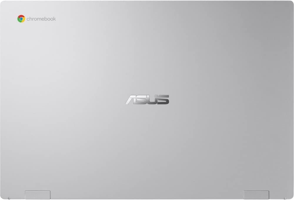 Asus Newest Chromebook 17.3" FHD Laptop Computer, Intel Celeron N4500(Up to 2.8GHz), 4GB RAM, 128GB Space(64GB eMMC+64GB Card), WiFi, Bluetooth, Webcam, USB Type-C, Silver, Chrome OS, JVQ MP