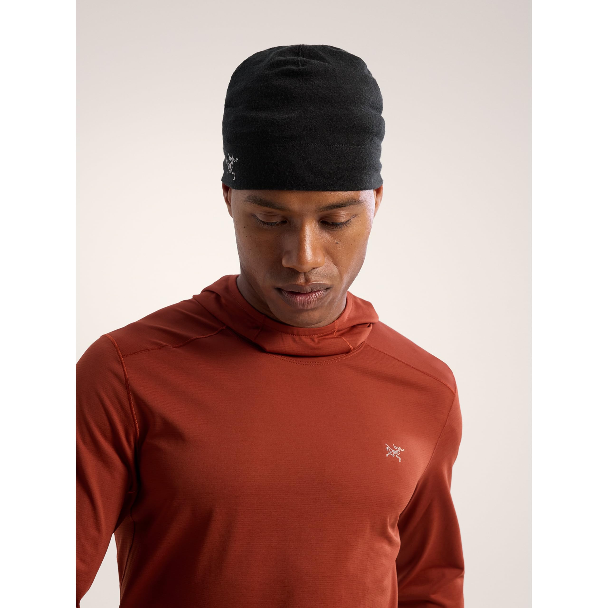 Arc'teryx Rho Lightweight Wool Toque | Streamlined Toque for Mountain Adventure - Redesign | Retreat, Large/X-Large