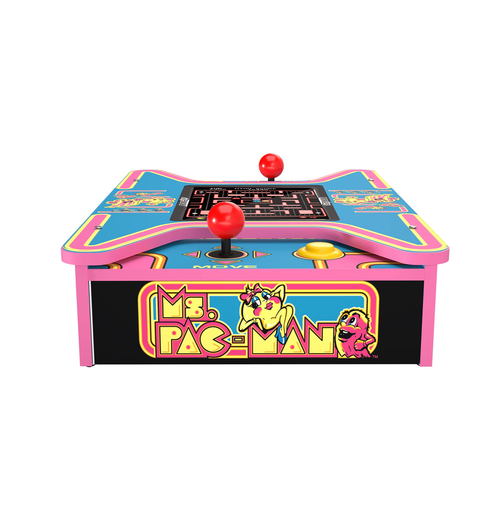 Arcade1Up - Ms. Pac-Man Head To Head Counter-Cade 2 Player