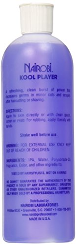 Nairobi Kool Player After Shave for Unisex, Purple, 16 Ounce