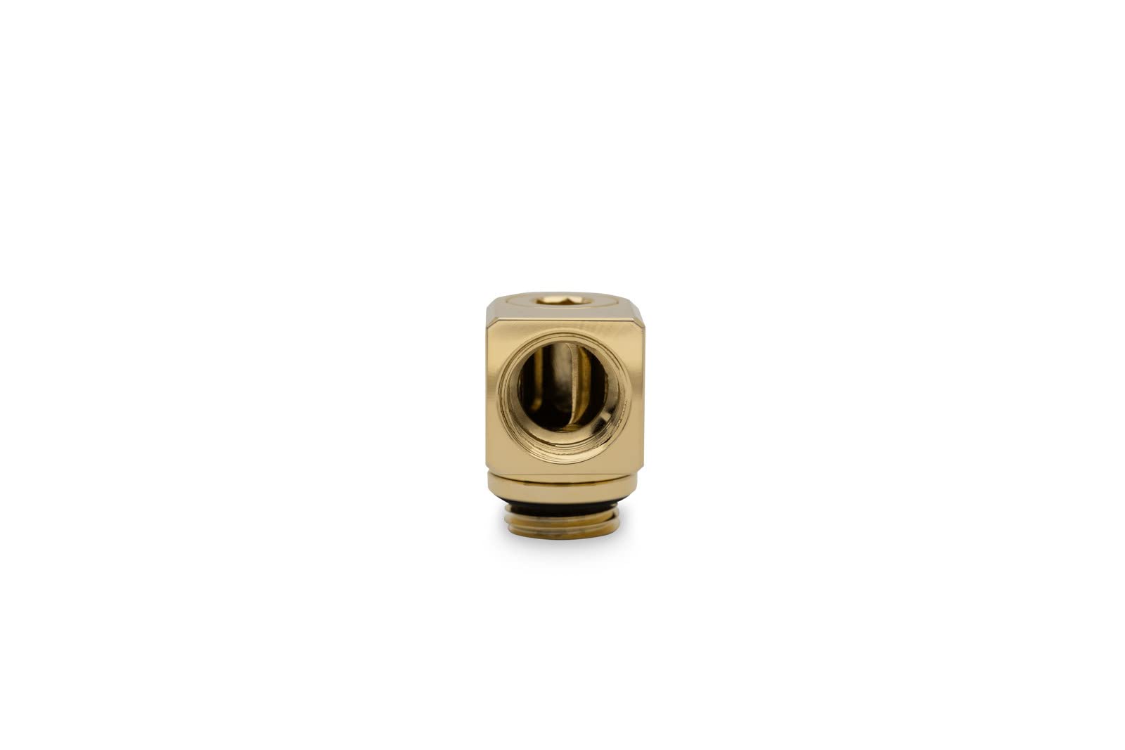 EKWB EK-Quantum Torque Micro Rotary 90 Degree Angled Fitting, Gold