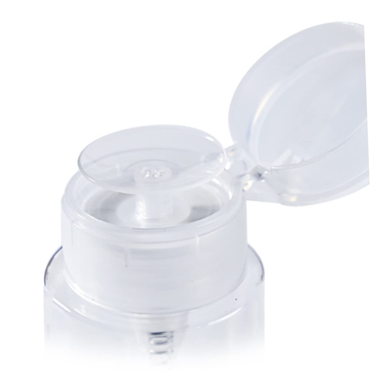 Beavorty 4Pcs Hand wash Dispenser Empty Pump Bottle Refillable Pump Dispenser Alcohol Pump Bottle Empty Dispenser Bottle Lotion Container Pump Empty Bottle Clear Pump Cosmetic Sample Travel
