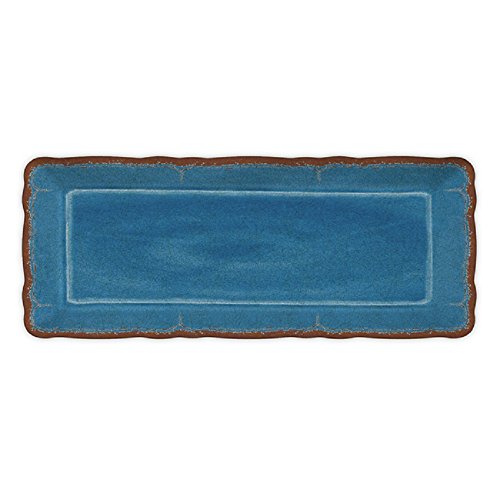 Le Cadeaux Antiqua Baguette Tray, Blue
