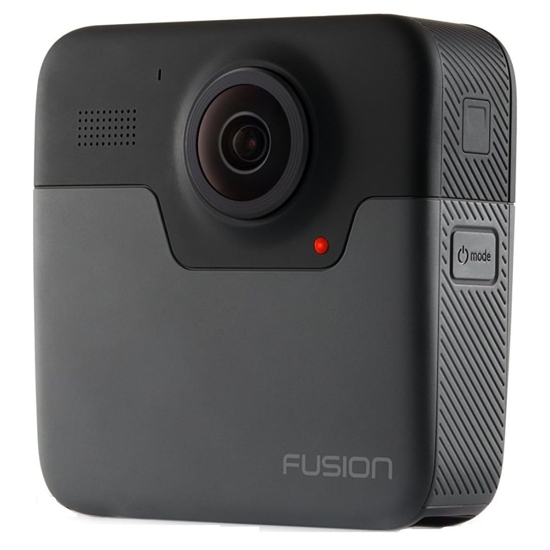 GoPro Camera Fusion - 360 Waterproof Digital VR Camera with Spherical 5.2K HD Video 18MP Photos