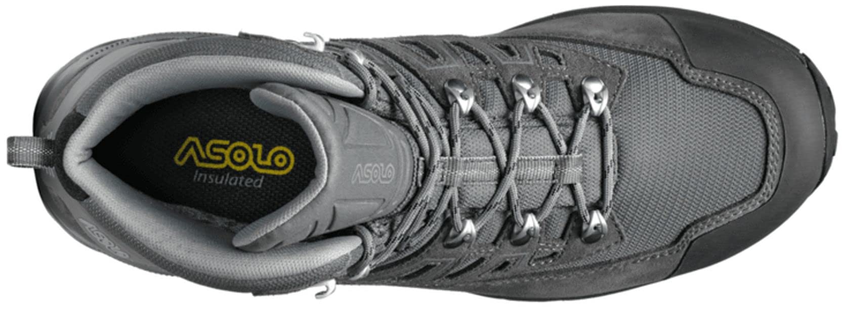 ASOLO Narvik GV Winter Hiking Shoes - Men's Graphite/Smokey Grey 10.5