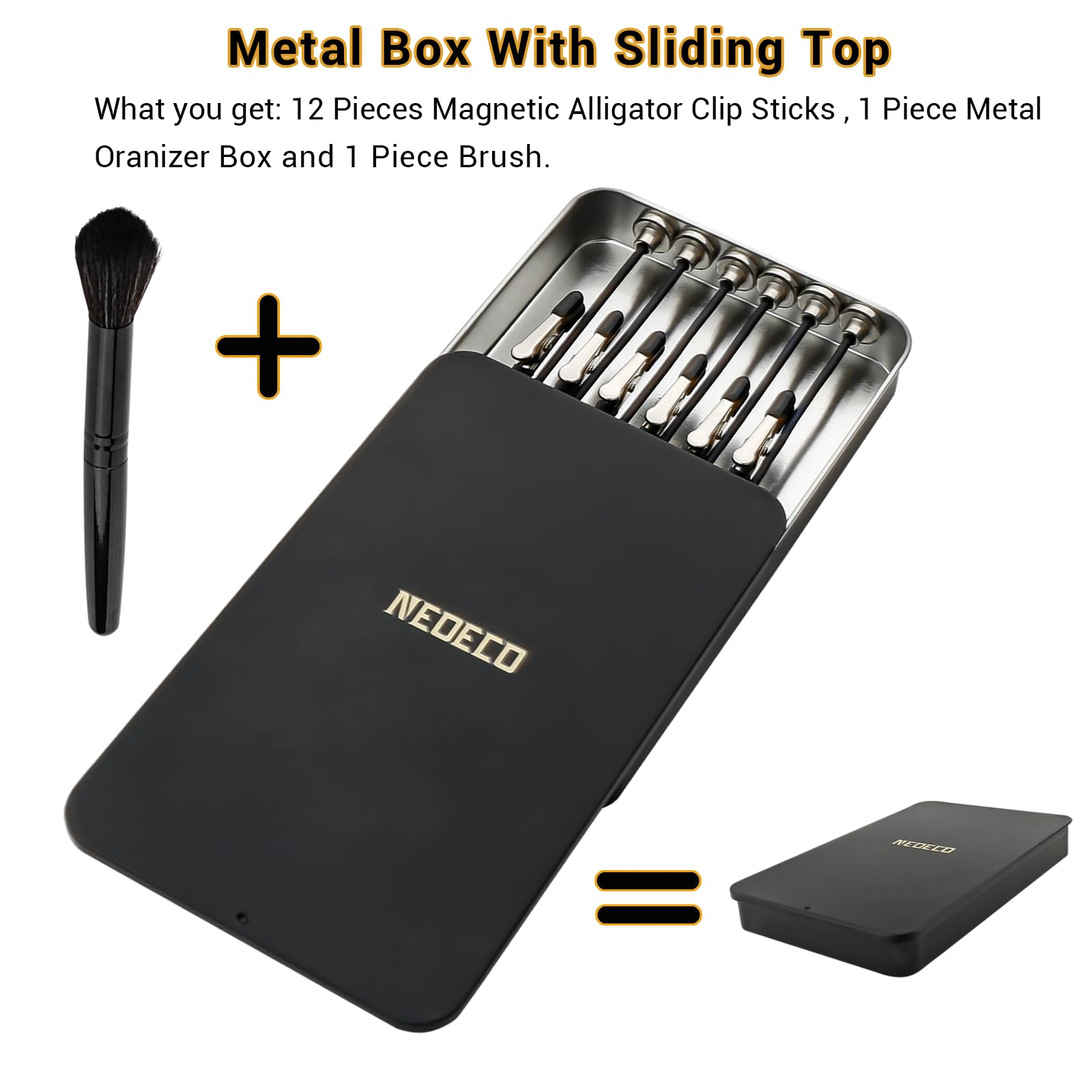 Model Painting Stand Base, 12PCS Bendable Alligator Clip Sticks and Brush Set Modeling Tools for Airbrush Spray Gundam Model Hobby Holder