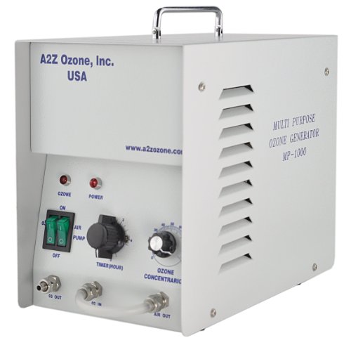 MP-1000 Ozone Generator, Light-Duty Sanitation Ozonator for Water-use with optional oxygen Hook-up, up to 1000 mg/hr