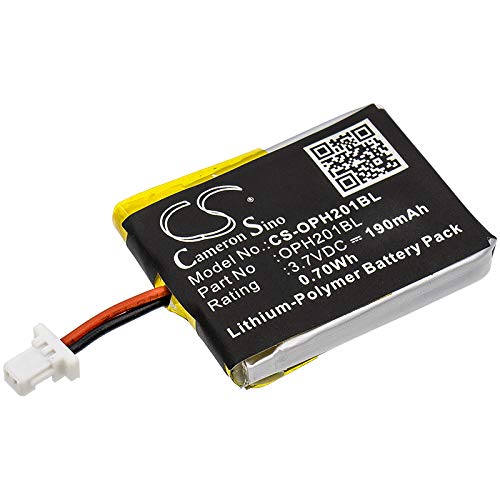 Cameron Sino Battery for Opticon OPN-2000, OPN-2001, OPN-2002, OPN-2004, OPN-2005, OPN-2006 190mAh / 0.70Wh