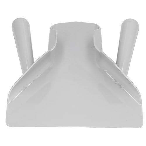 French Fry Bagger Scoop, Commercial Fry Bagger, Chip Popcorn Bagger Scoop, Desserts Scooper for Ice, Candy, Snacks, French Fries, Popcorn, Nuts, Double Handle Quick Fill Tool