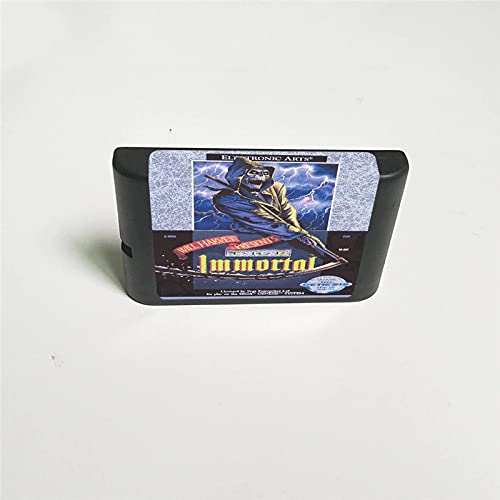Lksya The Immortal - USA Cover With Retail Box 16 Bit MD Game Card for Sega Megadrive Genesis Video Game Console (Japan Shell)