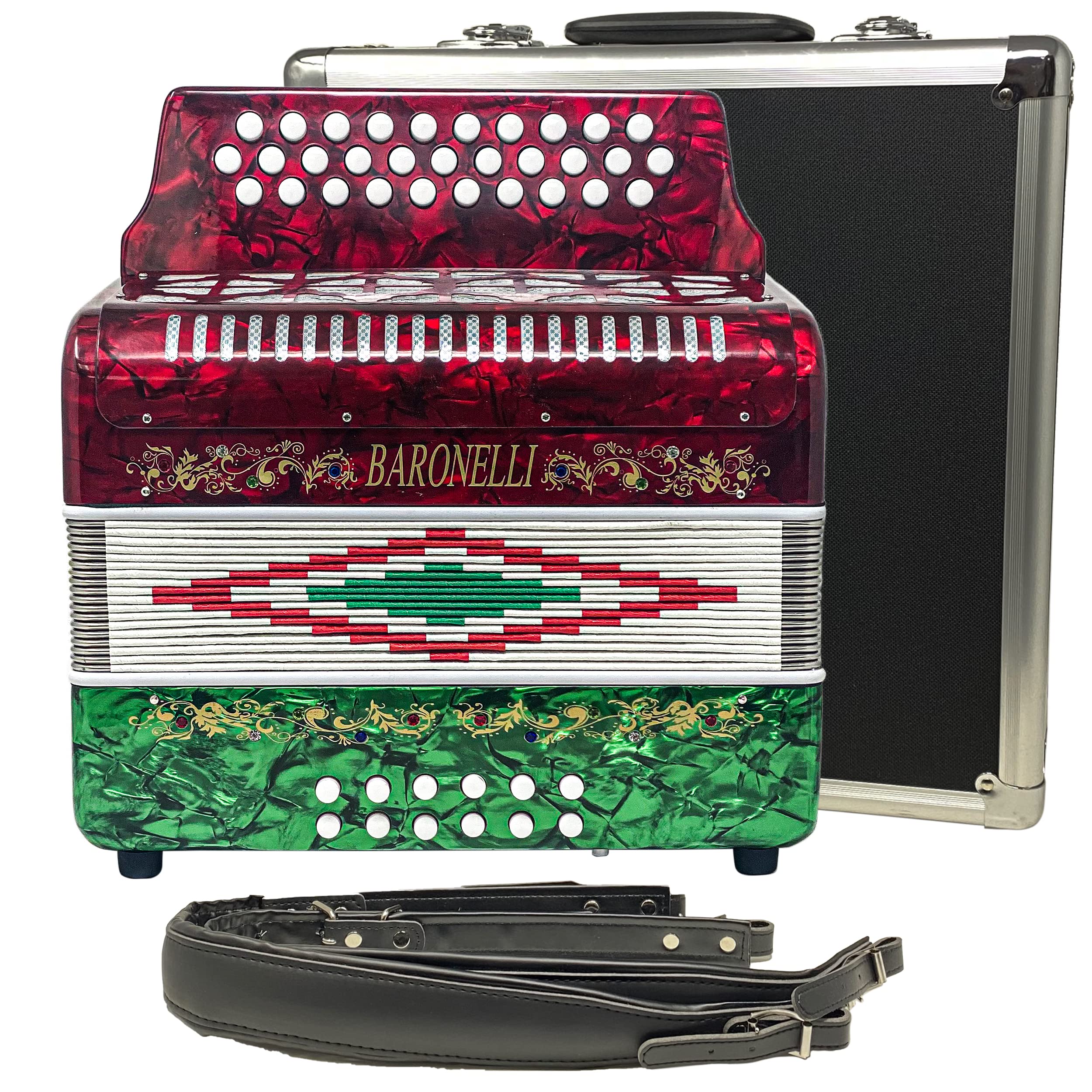 Baronelli Accordion (AC3112G-RWG)