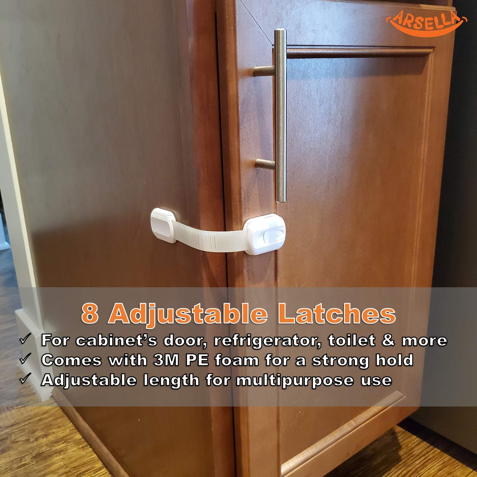 Baby Proofing Kit | 40-Piece: Child Safety Locks - Adjustable Latches - Corner Protectors - Outlet Covers | Child Proof Cabinet - Drawers - Doors | First Choice for Complete Babies Shower Registry