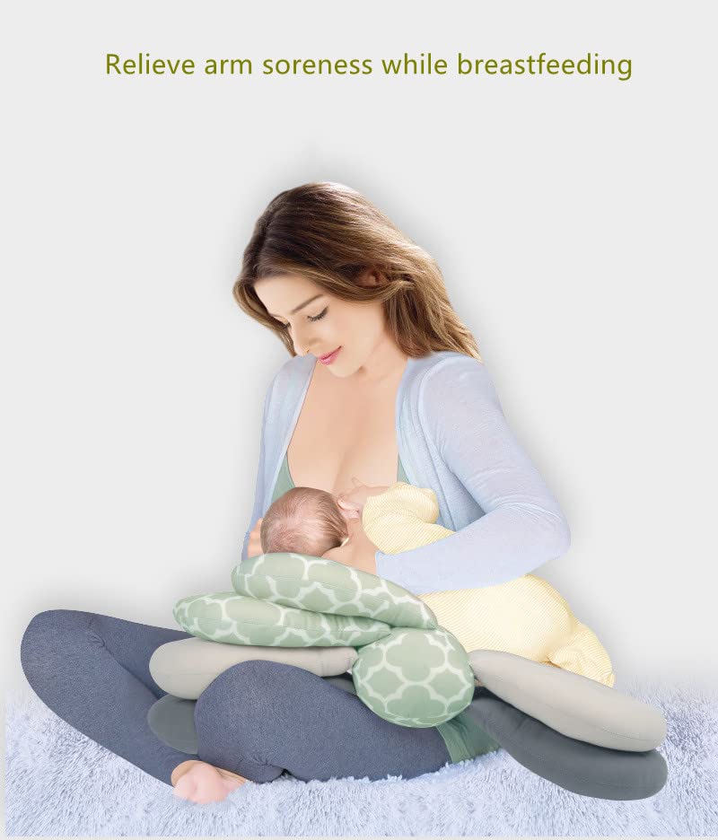 bdhjzytt Multifunctional Nursing Pillow Mother Nursing Pillow, Adjustable Height