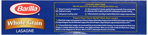 Barilla Whole Grain Wavy Lasagne Noodles, 13.25 oz