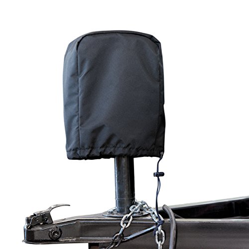 RV Travel Trailer Electric Tongue Jack Cover | Camper Accessories for Travel Trailer Campers | Universal RV Electric Jack Cover Protects RV Electric Jack Head Systems