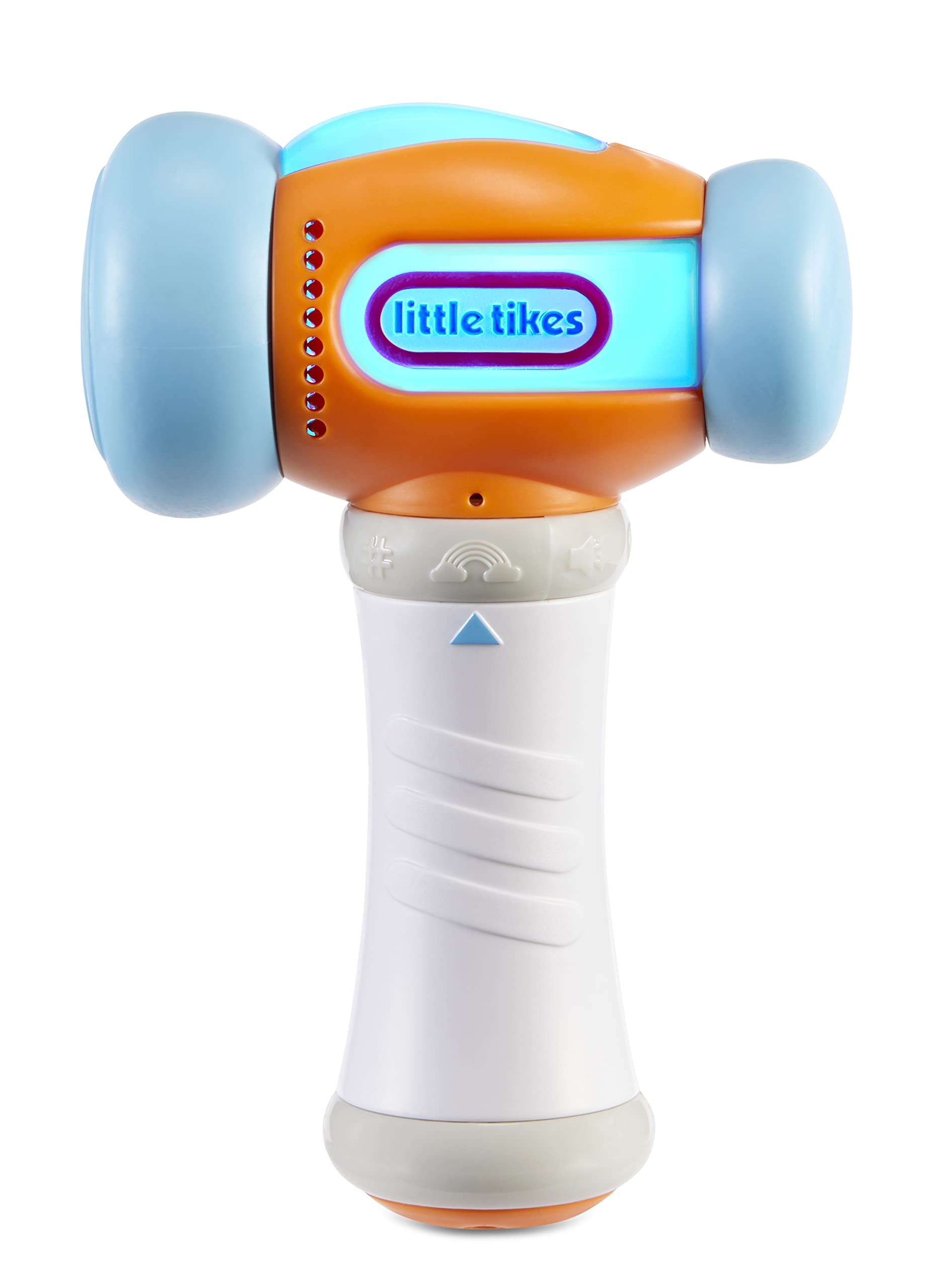 Little Tikes Count & Learn Hammer, Soft and Textured Grip for Little Hands with Numbers, Silly Sounds, Activity Lights SFX- Gift and Toy for Babies Toddlers Girls Boys Age 9 Months 1 2+ Years Old