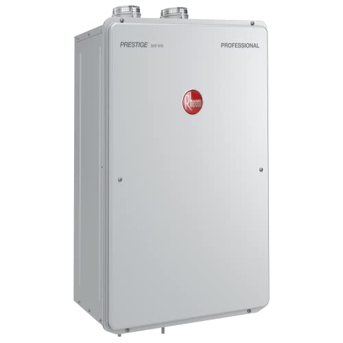 Rheem Prestige High Efficiency 9.5GPM Indoor Natural Gas Tankless Water Heater