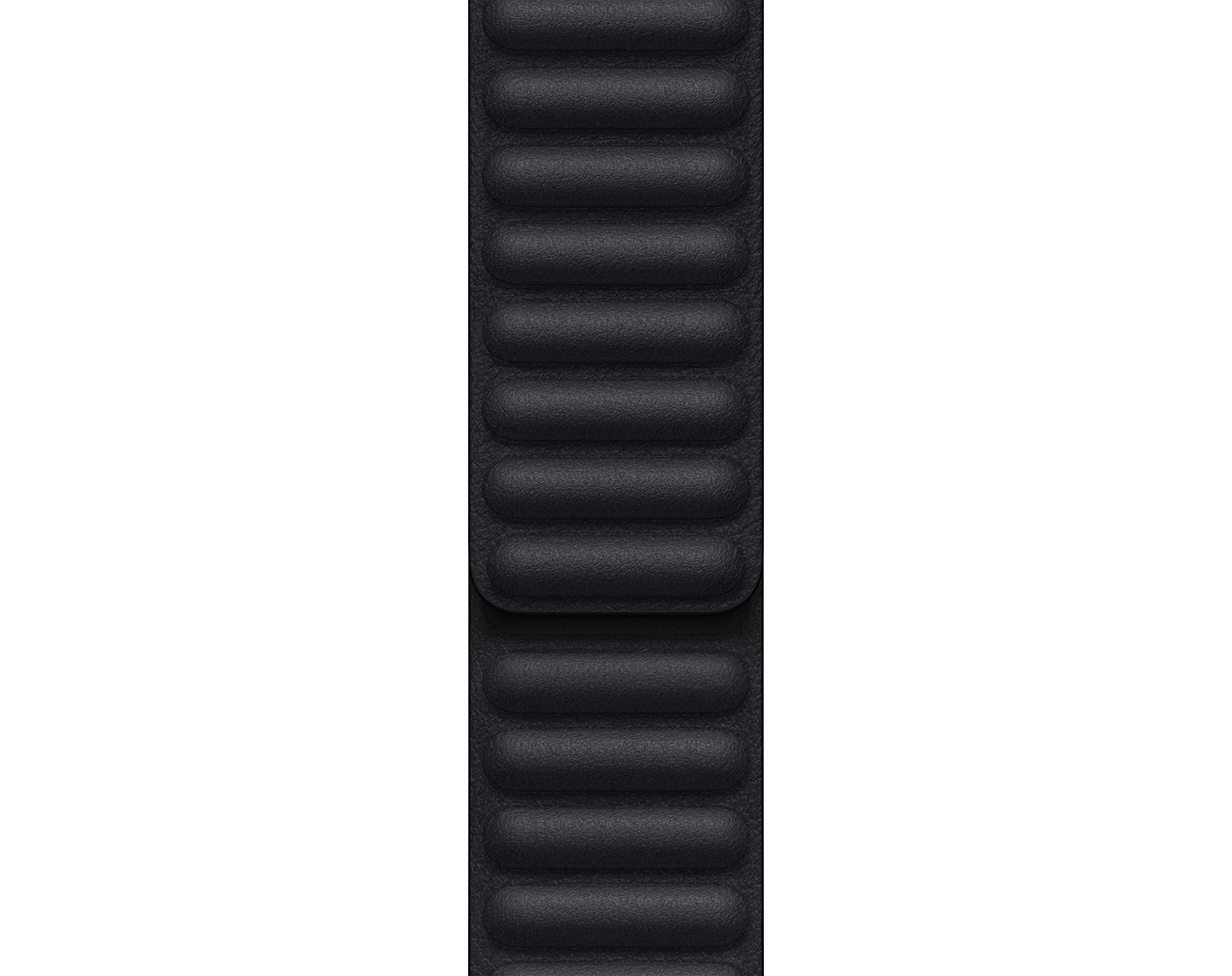 Apple Watch Band - Leather Link - (45mm) - Midnight - Medium/Large