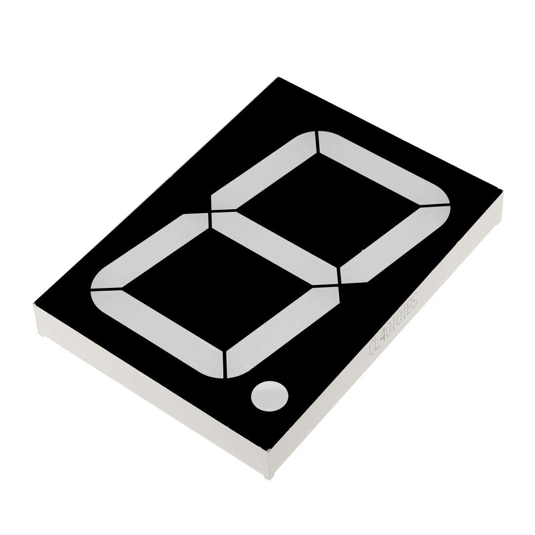 uxcell Common Anode 10 Pin 1 Bit 7 Segment Display 4.8 x 3.54 x 0.59 Inch 4" Red LED Display Digital Tube