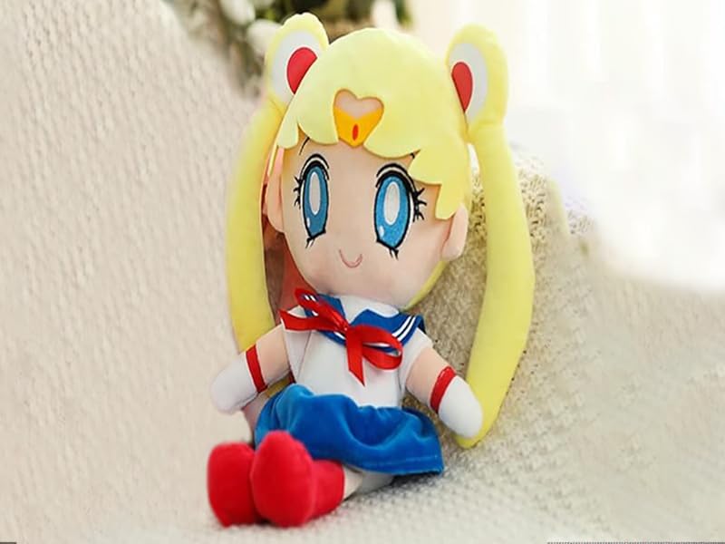 Lixinya Anime Plush Doll Stuffed Figure Toy Cartoon Cute Plush Toy Gift for Fans