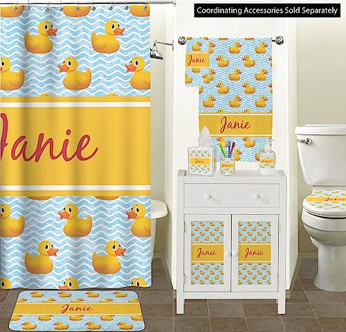 RNK Shops Rubber Duckie Waste Basket - Double Sided (Black) (Personalized)