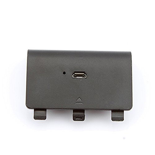 Battery Charger with USB Port, 4X 2400mAh Rechargeable Battery Pack Kit Charging Cable for Xbox One Controller